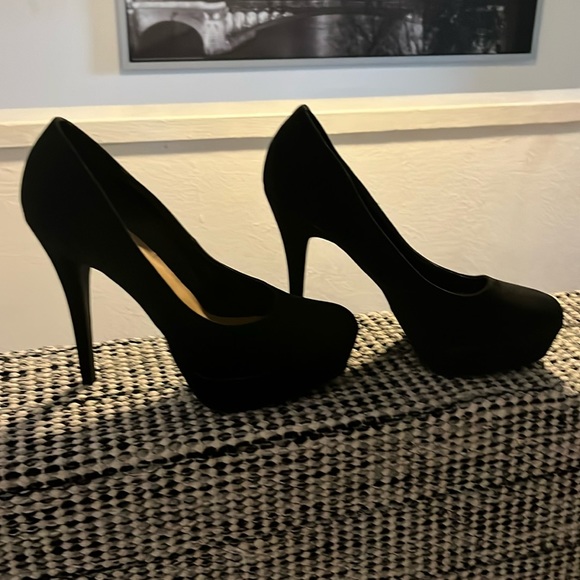 LC Lauren Conrad | Shoes | Lc By Lauren Conrad Size 7 2 Platform Black ...